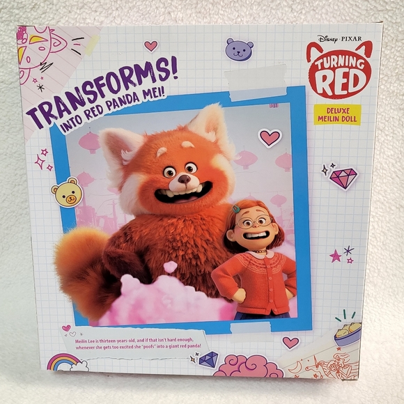 Disney | Toys | Disney Pixar Turning Red Deluxe Meilin Doll | Poshmark